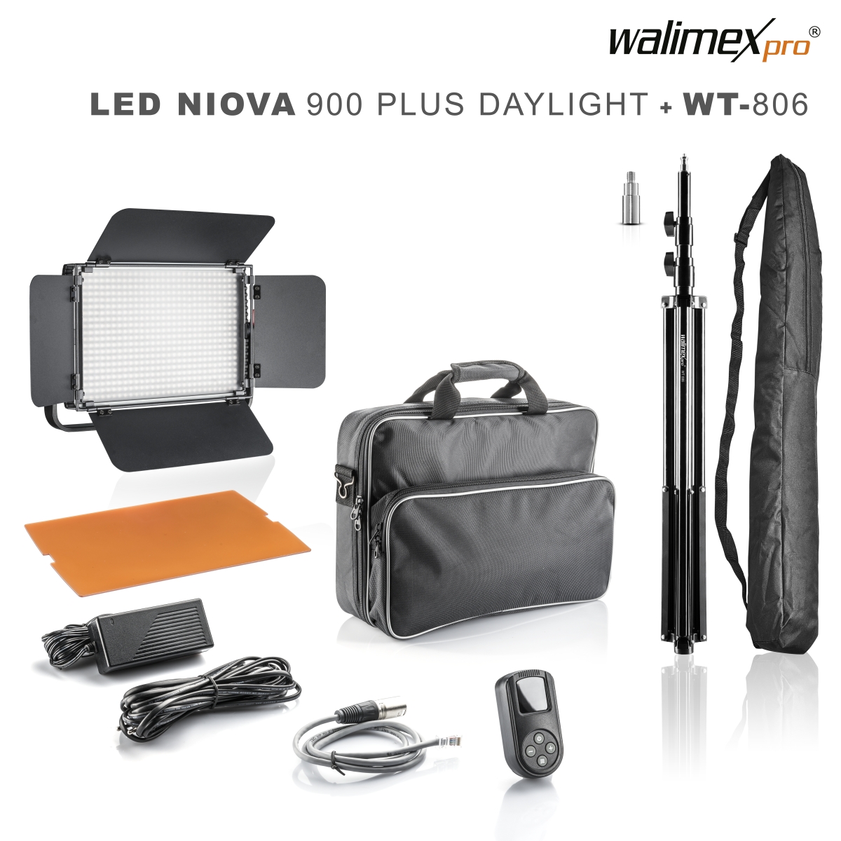 Walimex pro LED Niova 900 Plus Daylight + WT-806 | walimex-online