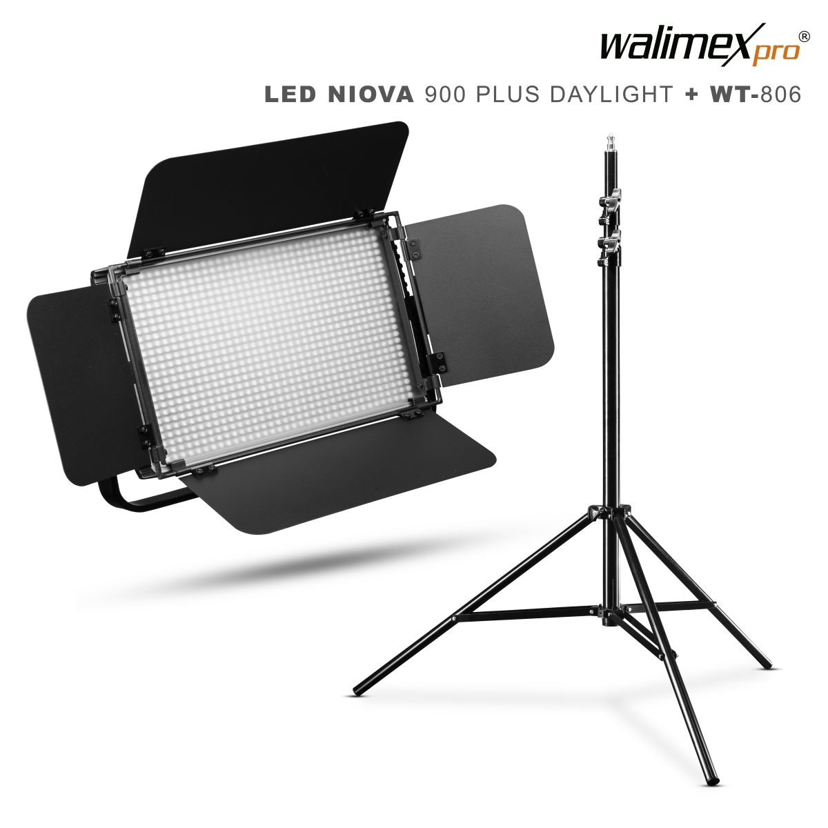 Walimex pro LED Niova 900 Plus Daylight + WT-806 | walimex-online